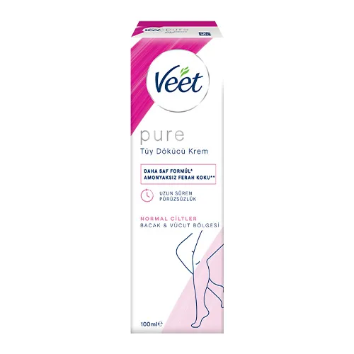 Veet Pure Normal Ciltler İçin Tüy Dökücü Krem