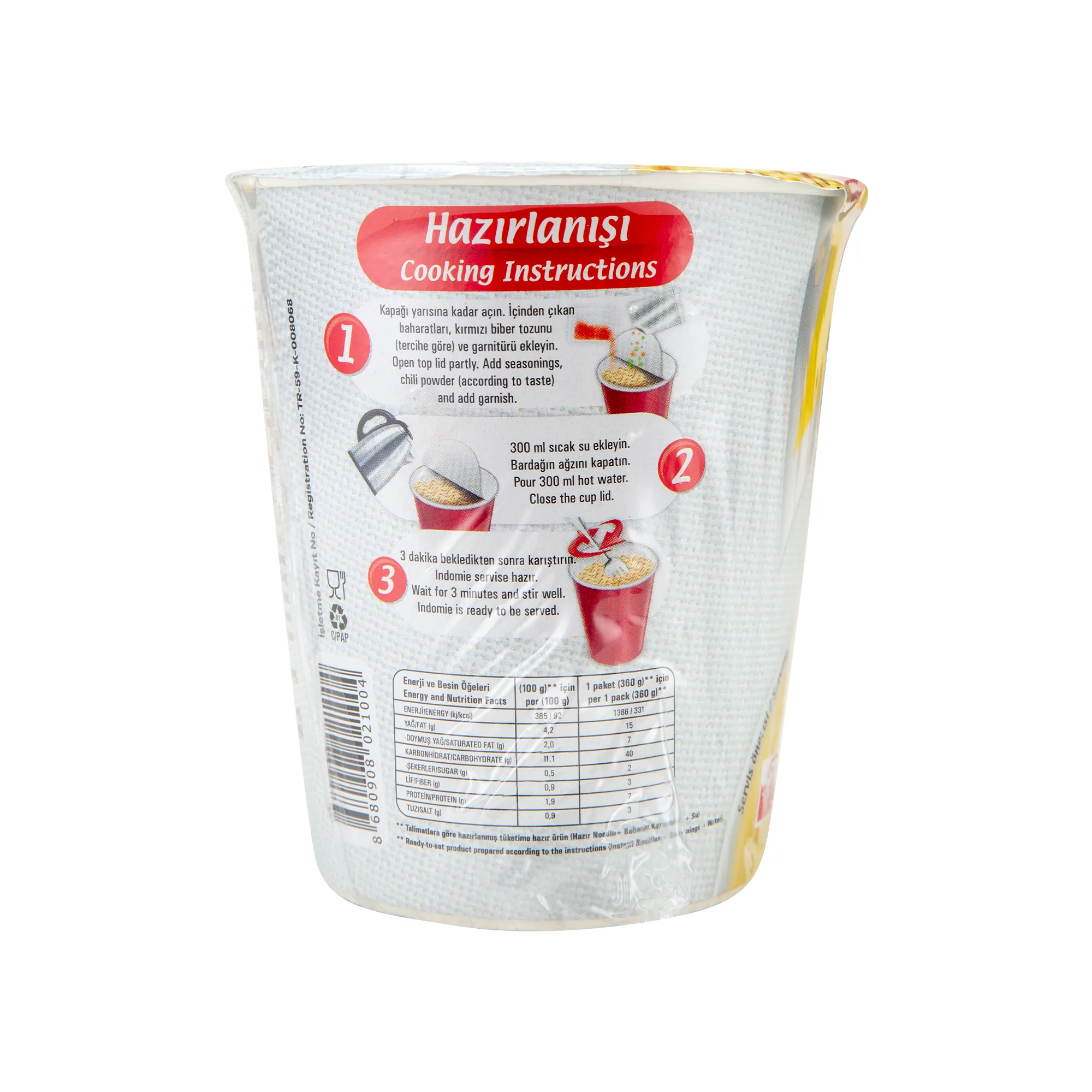 Indomie Tavuk Bardak Noodle