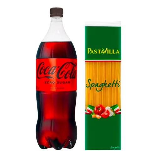 Pastavilla Spagetti & Coca-Cola Zero İkilisi
