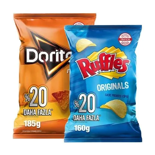 Ruffles Original & Doritos Nacho Paketi