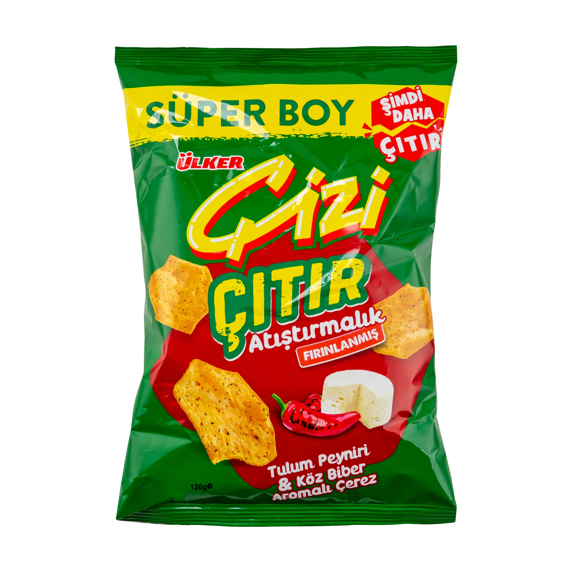 Çizi Çıtır Tulum Peyniri & Köz Biber Süper Boy