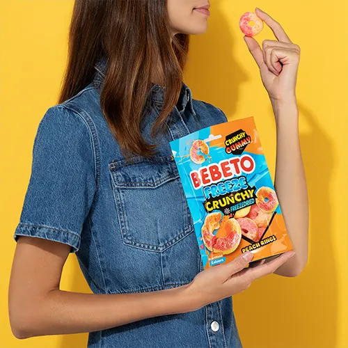 Bebeto Freeze Crunchy Jelly Şeftali