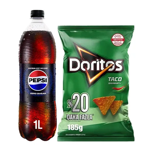 Doritos Taco Parti & Pepsi Zero Sugar
