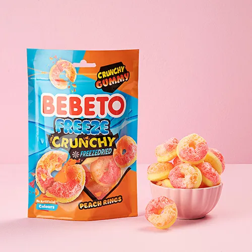 Bebeto Freeze Crunchy Jelly Şeftali