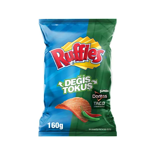 Ruffles Taco Baharatlı Patates Cipsi Parti Boy