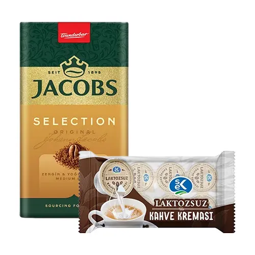 Jacobs Selection& Sek Laktozsuz Kahve Kreması