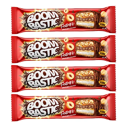 Boombastic Fındıklı Sütlü Çikolatalı Bar