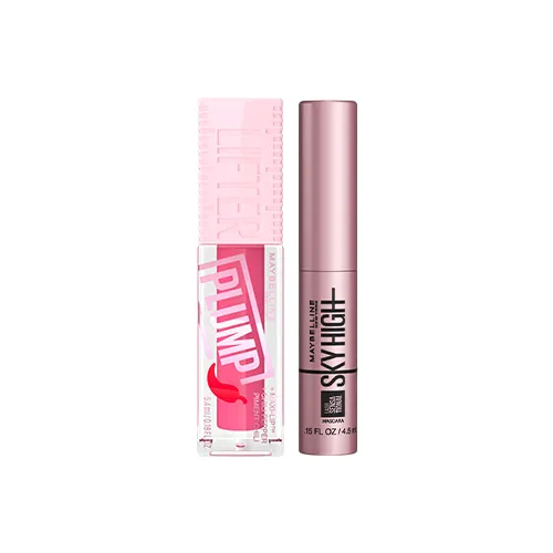 Maybelline Pink Sting & Sky High Mini Maskara Hediyeli