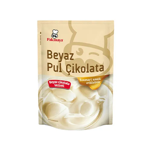 Pakmaya Beyaz Pul Çikolata