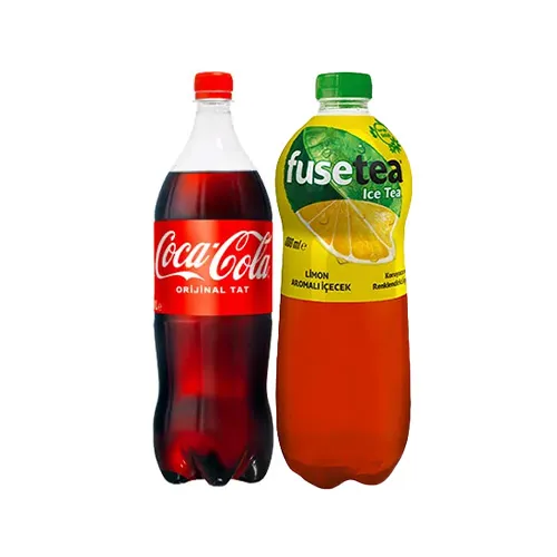 Coca-Cola & Fuse Tea Limon