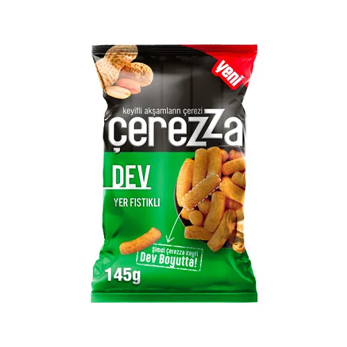 Çerezza Dev Fıstıklı Mısır Çerezi Parti Boy