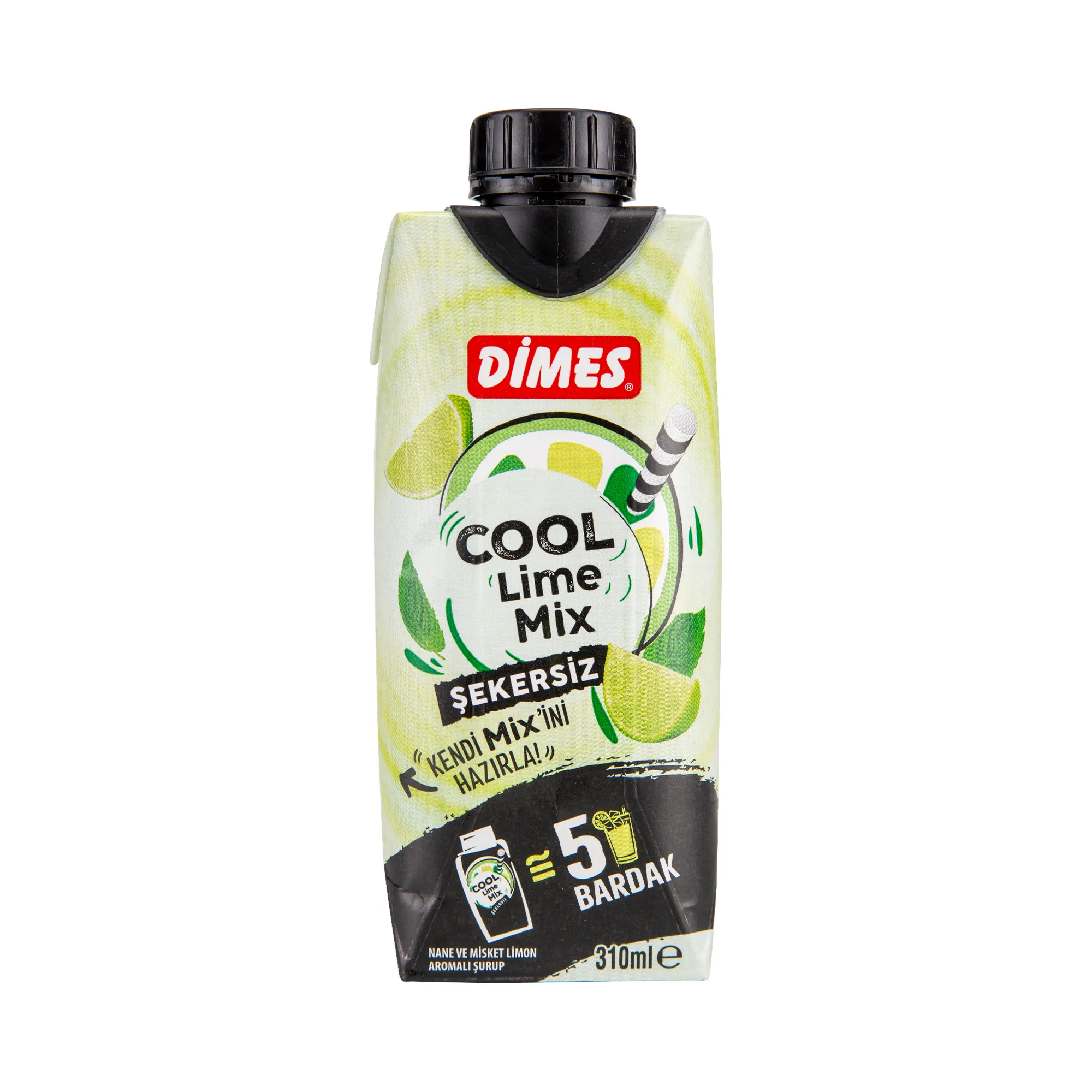 Dimes Cool Lime Şekersiz Mix
