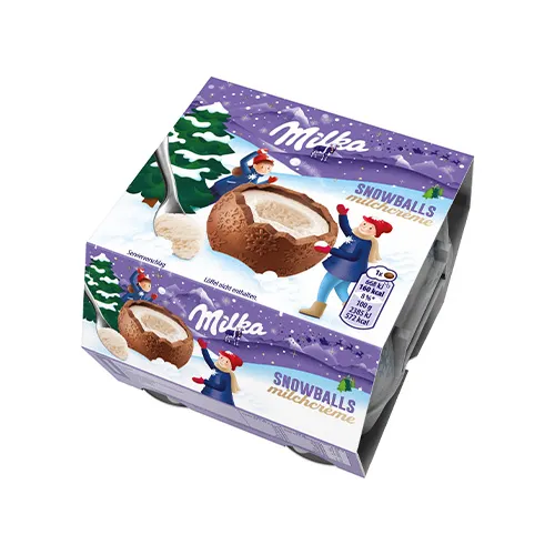 Milka Milk Cream Snowballs Dolgulu Çikolata