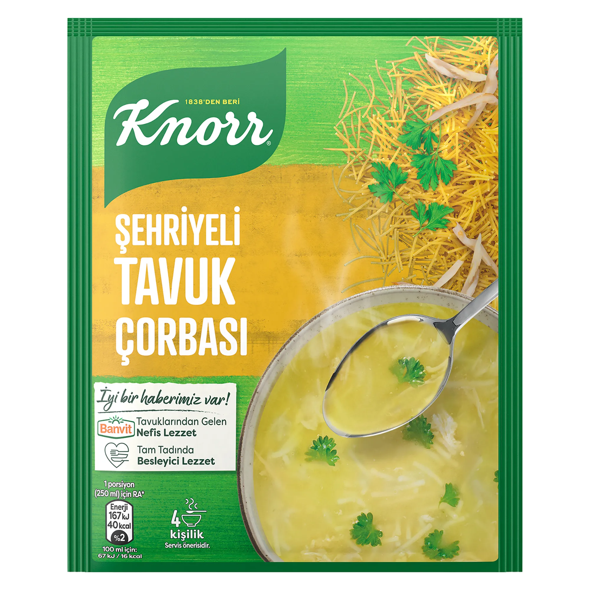 Knorr Şehriyeli Tavuk Çorbası