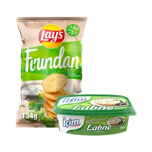 Lay's Fırından & İçim Zeytinli Kekikli Labne İkilisi