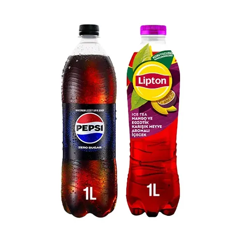 Pepsi Zero & Lipton Ice Tea Mango